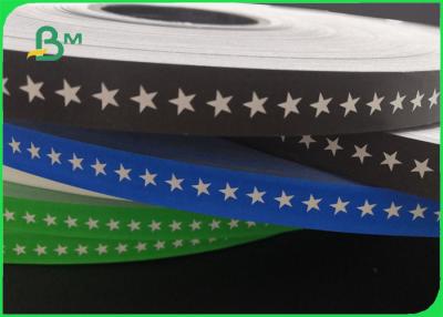 China 60gsm Sturdy Colorful Straw Paper For Beverages Environmetal Friendly 15MM for sale