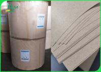 China 90gsm Test Liner Fluting Paper 100% Recycled Medium Kraft Paper Roll for sale