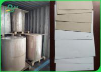 China 230gsm White Top Liner Board Recycled One Side Coated Paper Roll for sale