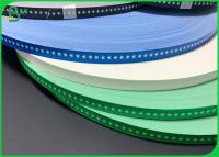 China Colorful Green Blue 60gsm 15mm Slitted Straw Base Paper For Food Grade Straws for sale