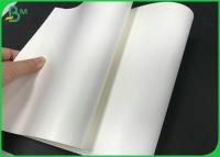 China Waterproof Bleached Color 190gsm+18PE PE Coated Cup Paper To Produce Cup Fan for sale