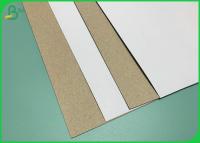 China Whiteness Printable 350gsm Duplex Board With Grey Back In Sheet 70 x 100cm for sale