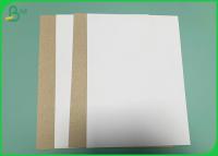 China Whiteness Printable 350gsm Duplex Board With Grey Back In Sheet 70 x 100cm for sale