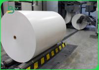 China 160 180GSM +15g PE Coated Paper Jumbo Rolls For Paper Cup 850 - 900 mm Width for sale