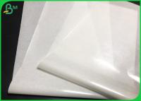 China Jumbo Rolls 510mm PE Coated MG White 52gsm Poly Kraft Paper for bread bags for sale