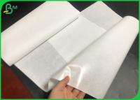 China Jumbo Rolls 510mm PE Coated MG White 52gsm Poly Kraft Paper for bread bags for sale
