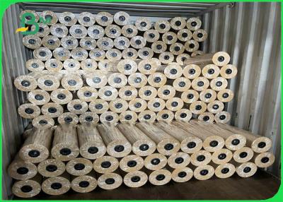 China 120gsm Kraft Wrapping Paper Roll 17.5