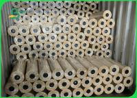 China 50gr 60gr Kraft Paper Roll For Art Crafts 60 cm x 200 m Stretch Resistant for sale