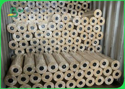 China 50gr 60gr Kraft Paper Roll For Art Crafts 60 cm x 200 m Stretch Resistant for sale