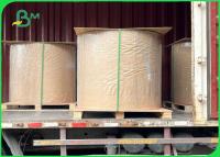 China 50gsm Recycled Fluting Paper Roll 1600mm Carton Medium Kraft Paper for sale