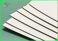 China Recycled white paperboard 1.2mm 1.5mm thick C1S Laminated Duplex Board Sheets for sale