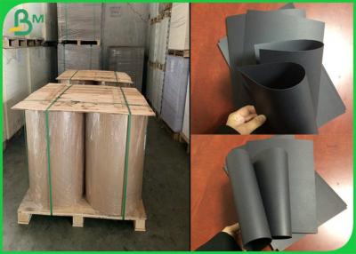 China 31' x 33' Printable 300gsm 350gsm Black Paper With Offset Printing Effect for sale