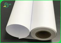 China 20LB White Bond Paper Roll Plotter Printing 80gsm CAD Engineer Drawing Paper for sale