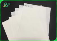 China Uncoated Bleached packaging paper 80gsm 100gsm Pure White Kraft Paper Rolls for sale