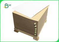 China 200gsm 250gsm Compostable Kraft Paper For Food Tray 790mm 890mm Signle Coated for sale