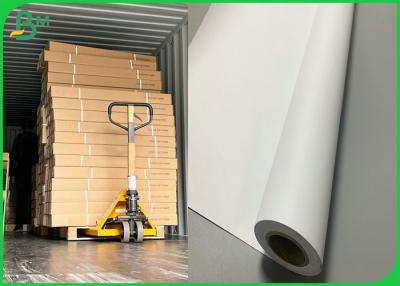 China Wide Format 24in x 150ft CAD Plotter Paper Roll 20lb 5.08cm Core for sale
