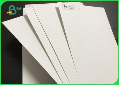 China 325gsm Single Side Gloss Coated White Cardboard For Food Container Board for sale