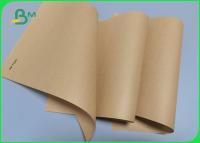 China 90gsm Unbleached Craft Uncoated Brown Kraft Packaging Paper For handle Bags for sale