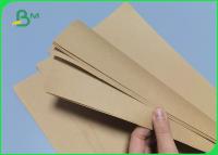 China 90gsm Unbleached Craft Uncoated Brown Kraft Packaging Paper For handle Bags for sale