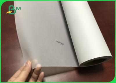 China CAD drawing 83gsm 100gsm Thick inkjet Tracing Paper rolls 880mm 1270mm width for sale