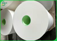 China White Straw Wrapping Paper 24g 28g 38mm / 53mm Wood Pulp Material for sale