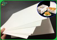 China 325GSM 350GSM One Side Coated Food Grade Ivory Paper For Cake Package Box for sale