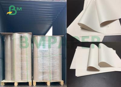 China Recycled 66cm 76cm Reel Size 42gr 45gr 48.8gr Newsprint Paper For Normal Package for sale