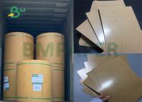 China 74 x 65.5cm Single PE Coated Kraft Paper 300gsm 350gsm For Lunch food Box for sale