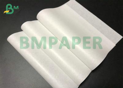 China Smooth 50gsm 87cm Roll White Kraft Paper For Hamburger Packing Bag for sale