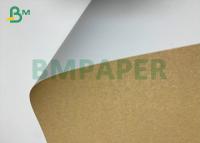 China Food Grade 14pt 16pt 235gsm 255gsm 106cm White Top Kraft Bakc Board for sale