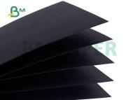 China 400gsm 450gsm Black Card Board For Jewelry Box 26 x 38inches High Toughness for sale