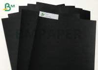 China 157gsm 200gsm Dark Black Colored Kraft Cardstock Board For Wrapping Paper for sale