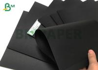 China 157gsm 200gsm Dark Black Colored Kraft Cardstock Board For Wrapping Paper for sale