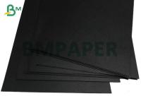China 157gsm 200gsm Dark Black Colored Kraft Cardstock Board For Wrapping Paper for sale