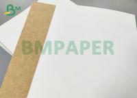 China 265gsm 350gsm Glossy White Coated Kraft Back Paper Food Box Board 70 x 100cm for sale