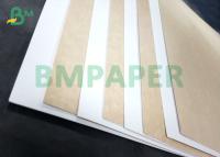 China 350gsm Printable White Coated Kraft Back Paper For High End Food Packing Box for sale