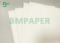 China 2mm 1220 x 2100mm White Coated Glossy Ivory Board For Advertising Display Board for sale