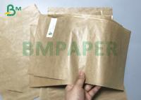 China Gloss Single Side 35gsm 40gsm MG Brown Kraft Paper Rolls for bread packaging for sale
