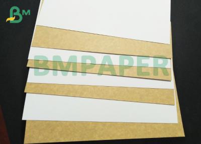 China Food Safe 1 Side Coated 1 Side Kraft Food Board Paper 200g - 365g for sale
