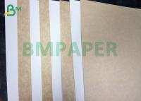 China 250GSM 300GSM 350GSM Virgin Pulp Clay Coated Kraft Back For Food Box for sale