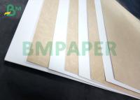 China 250GSM 300GSM 350GSM Virgin Pulp Clay Coated Kraft Back For Food Box for sale