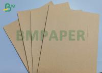 China Uncoated 120gsm 200gsm Recyelced Brown Craft Testliner Paper sheets 53 * 90cm for sale