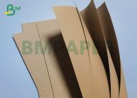 China Uncoated 120gsm 200gsm Recyelced Brown Craft Testliner Paper sheets 53 * 90cm for sale