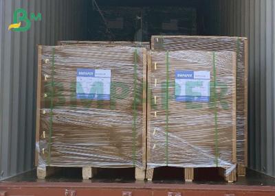 China Uncoated 120gsm 200gsm Recyelced Brown Craft Testliner Paper sheets 53 * 90cm for sale