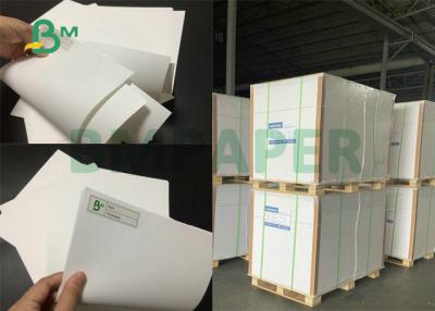 China Waterproof Double Sided Coated Synthetic Paper White 180mic 200mic For Printing for sale