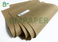 China 70gsm 80gsm Thick Unbleached Extensible Sack Craft Paper Rolls for cement bags for sale