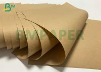 China Good strength 80gsm Unbleached Extensible Sack Kraft Paper Jumbo Roll for sale