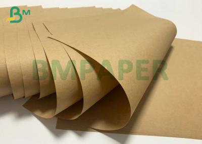 China Good strength 80gsm Unbleached Extensible Sack Kraft Paper Jumbo Roll for sale