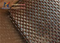 China Copper Stainless Steel Ribbonfil Architectural Woven Wire Mesh Indoors Divider for sale