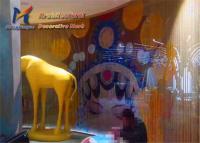 China Creative Space Image Aluminum Chain Curtain Screen Indoor Outdoor Decoration Logo for sale